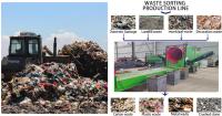 China Customized Construction Waste Sorting Line 50 Ton Per Day Garbage Sorting System for sale