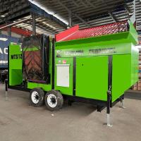 China Sinolion Mobile Trommel Screen 150m3/h Capacity Rotary Drum Sieve for Sand Gravel Compost for sale