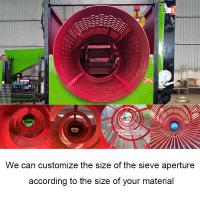 China Sinolion Mobile Trommel Screen 150m3/h Capacity Rotary Drum Sieve for Sand Gravel Compost for sale