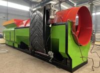 China Sinolion Mobile Trommel Screen 150 m3/h Rotary Drum Sieve for Compost Sand Gravel 6200 kg for sale