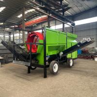China Mobile Trommel Screen Machine 150m3/h Capacity for Sand Compost Screening by Sinolion for sale
