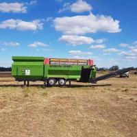 China Sinolion Mobile Trommel Screen 150m3/h Industrial Rotary Drum Screener for Compost Sand Gravel for sale