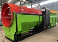 China Mobile Trommel Screen 150 m3/h Topsoil Sieve with Conveyor Sinolion Double Drum Equipment for sale