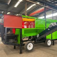 China Sinolion Mobile Trommel Screen 150 m3/h Diesel Engine Screening Machine 6200 kg for sale