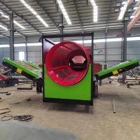 China Mobile Trommel Screen 800mm Drum Diameter 1800mm Length Capacity 15 m3/h for Sand Gravel Compost for sale