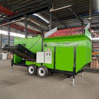 China Mobile Trommel Screen 1200mm Drum Diameter for Soil Gravel Fertilizer Separation 60m3/h for sale