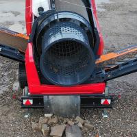 China Mobile Compost Trommel Screen 150 m³/h for Sand Gravel Coal Screening for sale