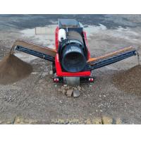 China Large Drum Screen Compost Sand Stone Trommel Screener with Customizable Voltage at Prices for sale