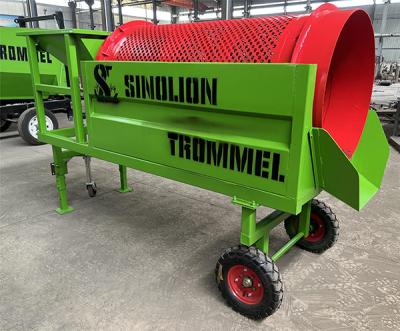 China MTS0818 Small Scale Portable Mobile Sorting Equipment Trommel Screen For Compost for sale