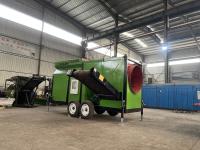 China Mobile Topsoil Trommel Screen MTS1022 1m Diameter 30m3/h Capacity Portable Screening Plant for sale