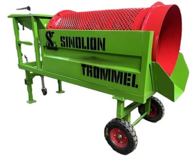 China Mobile Topsoil Screener Trommel Screen 3.15x1.1x1.65m for Portable Composting and Screening for sale