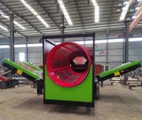 China Zhengzhou Sinolion MTS1230 Mobile Trommel Screen 1200mm x 3000mm 60m3/h Sand Gravel Screener for sale