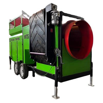 China Advanced Circular Design Mobile Trommel Soil Screening Bucket with Rotary Drum Screen for sale