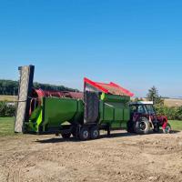 China Mobile Trommel Stone Screener Roller Screen 1500mm x 5000mm for Coal Screening for sale