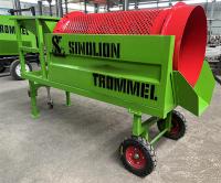 China Mobile Trommel Screen MTS0818 800mm Diameter 1800mm Length Portable Carbon Steel Rotary Trommel for sale