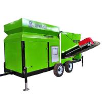 China Zhengzhou Sinolion MTS1022 2750kg Portable Trommel Screen for Topsoil Compost for sale