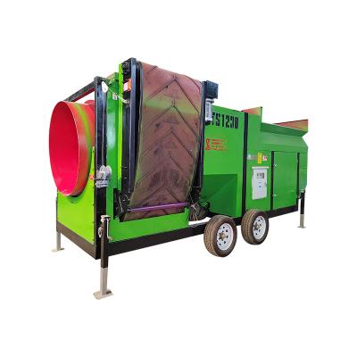 China Mobile Trommel Soil Screening Equipment 1000mm Drum 2200mm Length 30m3/h Capacity for sale