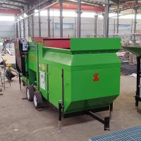 China Mobile Trommel Screen 1m x 2.2m Rotary Drum Sieve for Sand Washing 220v 380v 440v for sale