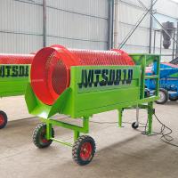 China Mobile Topsoil Trommel Screen MTS0818 800mm Diameter 15m3h Capacity Gravel Sifter for sale