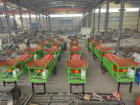 China Carbon Steel Mobile Trommel Screen With Discharge Conveyor For Sorting And Separation for sale