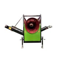 China Customized Mobile Trommel Screening Machine 800mm Diameter for Topsoil Separation for sale