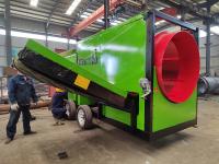 China Mobile Topsoil Trommel Screen MTS1022 1m Diameter 30m3h Capacity for Gravel Screening for sale