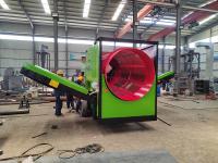 China Mobile Topsoil Trommel Screen MTS1022 1m Diameter 30m3h Capacity for Gravel Screening for sale