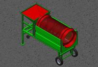 China Mini Sand Trommel Screen Machine for Circular Construction Works and Topsoil Screens for sale