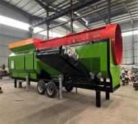China Direct Heavy Duty Solid Waste Trommel Screen for Construction Works Material Screening for sale