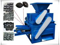 China High Capacity BBQ Charcoal Briquette Making Machine 360-500mm Roller 7.5-30kw for sale