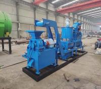 China automatic charcoal coal briquetting equipment complete without installation for sale