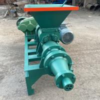 China Charcoal Powder Extrusion Stick Briquette Machine 7.5kw 1-2tph for Shisha Hookah Molding for sale
