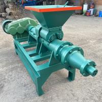 China Charcoal Powder Extrusion Stick Briquette Machine 7.5kw 1-2tph for Shisha Hookah Molding for sale