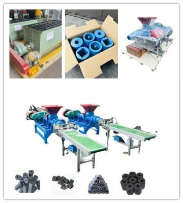 China Coal Charcoal Extruder Machine Briquette Stick Maker 30-50mm Diameter for sale
