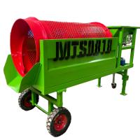 China Small capacity compost processing trommel screen equipment for farm fertilizer and sand for sale