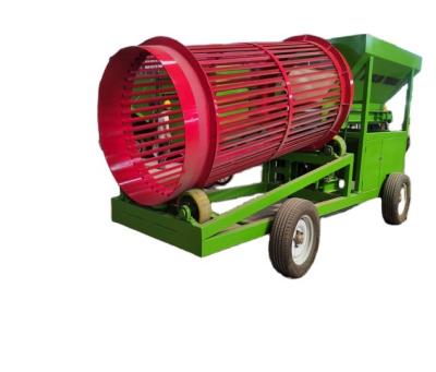 China Customizable Firewood Trommel Screener 60m3 per Hour 120cm Diameter for sale