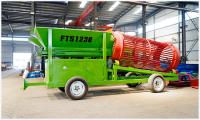China Customizable Firewood Trommel Screener 60m3 per Hour 120cm Diameter for sale