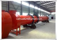 China Industrial Rotary Dryer for Wet Apple Pomace 800x8000mm 4kw High Efficiency for sale
