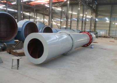 China rotary drum dryer machinery sand drying with high efficiency in thermal utilization for sale