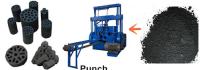 China Latest raw coal powder dust briquetting shaping moulding compressing machine for sale