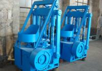 China Honeycomb Briquette Press Machine 140mm 7.5kw Coal Charcoal Briquette Production Line for sale