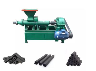 China Screw Charcoal Powder Shisha Extruder Briquette Machine 400-500kg/h 11kw for sale