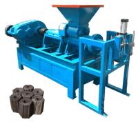 China Biomass charcoal powder stick extruder briquette machine for sale