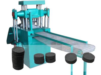 China Hydraulic Shisha Charcoal Briquette Machine 40-150T Press for Coconut Shell Powder for sale
