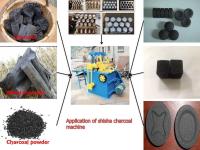 China CE ISO Approved Shisha Charcoal Briquette Machine 7.5kw 18.5kw Hydraulic Mechanical Press for sale