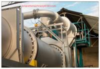 China Industrial Rotary Drum Dryer 70-80% Thermal Efficiency for Sand Cement Silica Drying 10-300s Cycle for sale
