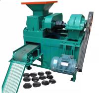 China Oval Shaped Briquettes Double Roller Press Briquette Making Machine 56-63 HRC for sale