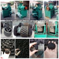 China Roller press BBQ charcoal coal briquette machine factory price for sale