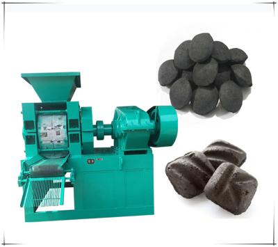China Coal charcoal briquettes pressing ball briquetting roller press machine for sale