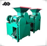 China Roller press BBQ charcoal coal briquette making machine factory price for sale